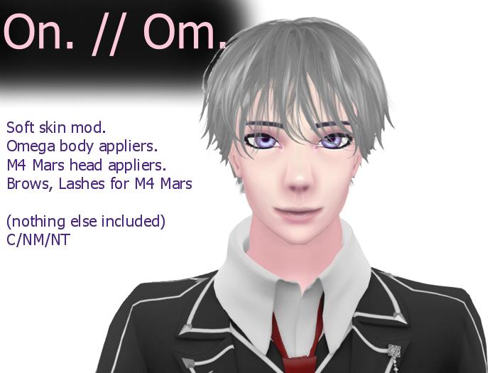 Second Life Marketplace - On. // Om. Soft skin mod. M4 Mars head, Omega ...