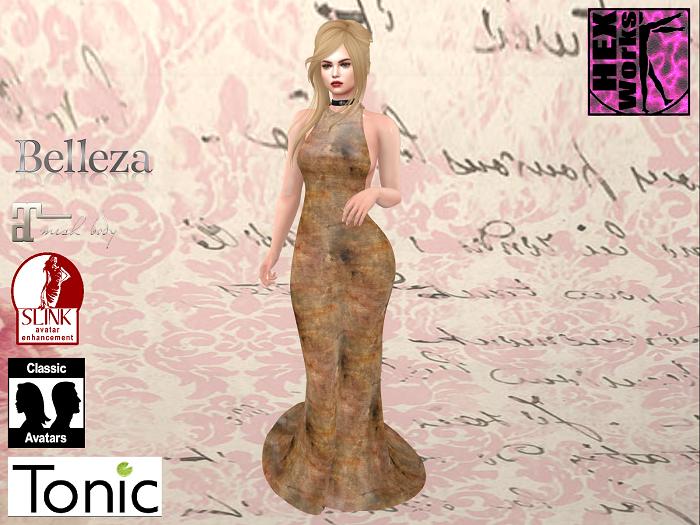 Second Life Marketplace - {H} Dirty bare back gown