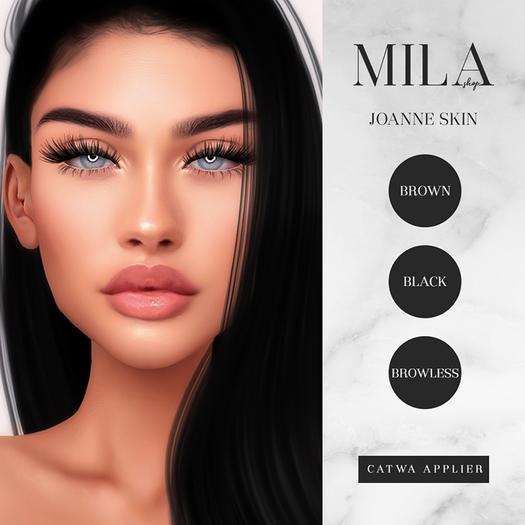 Second Life Marketplace Mila Joanne Skin Fair Catwa 3468