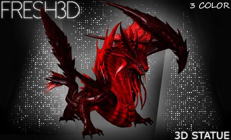 Second Life Marketplace - Fresh3D Master Dragon