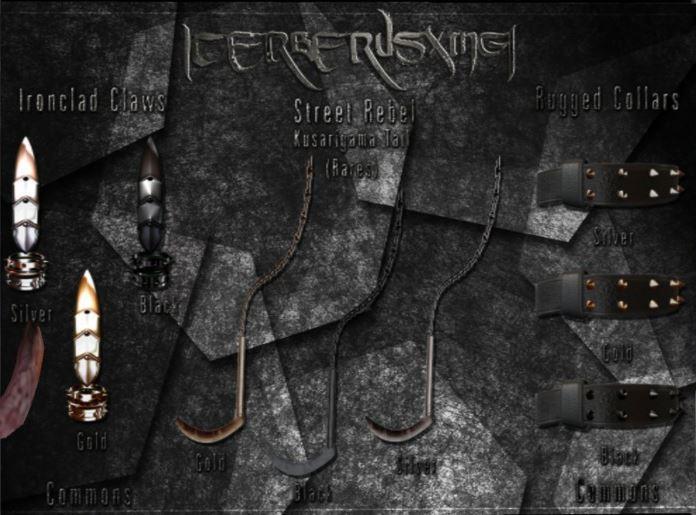 Second Life Marketplace - [CX] Ironclad Claws (Black)