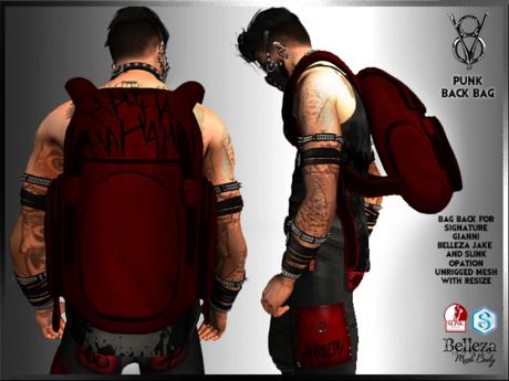 Second Life Marketplace - +V8 SHOP+ PUNK BAG+