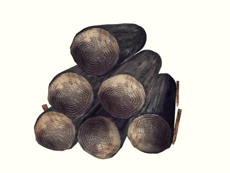 Second Life Marketplace - Wood Stack - Mesh - 1 prim each - 4 models