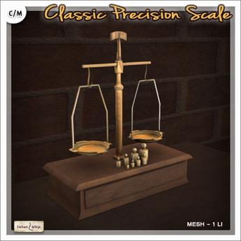 Second Life Marketplace - [V/W] Classic Precision Scale - 1 LI fine ...