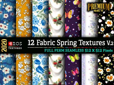 Second Life Marketplace - Fabric Spring / Summer Textures (Vol.2)