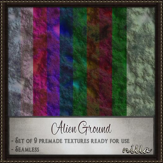 Second Life Marketplace - .:nilla:. Textures - Alien Ground