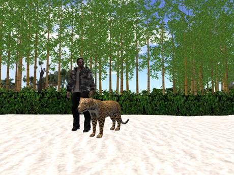 Second Life Marketplace - Animesh Leopard (companion) 50%discount