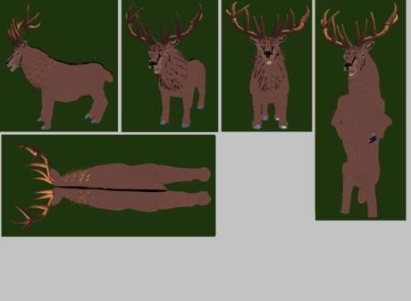 Second Life Marketplace - DEER AVATAR DARK BROWN(JELEN AVATAR TMAVE ...