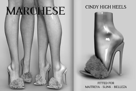 Second Life Marketplace - Marchese - Cindy High Heels [DEMO]