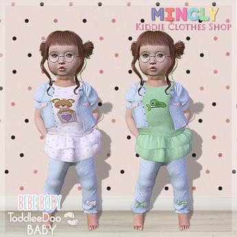 Second Life Marketplace - ToddleeDoo Baby & Bebe Spring Outfit Sun