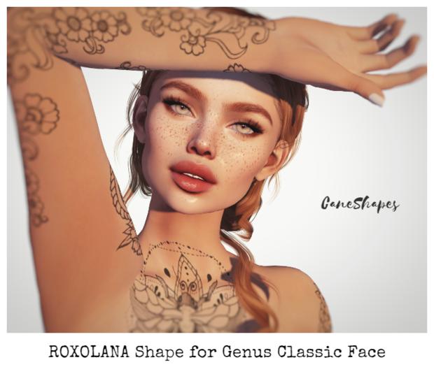 Second Life Marketplace - Roxolana FULL PERM! Shape for GENUS Classic Face