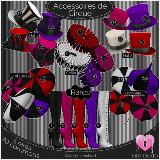 Second Life Marketplace - *DD* #9 AdC - Collar #13 AdC - Hat 1 #21 AdC ...
