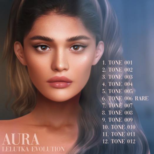 Second Life Marketplace - Glam Affair - Lelutka Applier - Aura 001 evolution heads