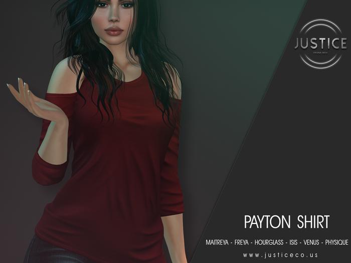 Second Life Marketplace - [JUSTICE] PAYTON SHIRT - FATPACK