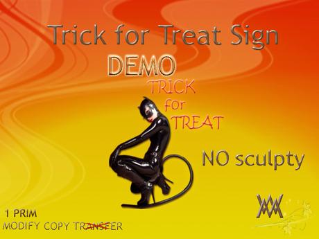 Second Life Marketplace - Halloween Decor Trick for Treat by Wild ...