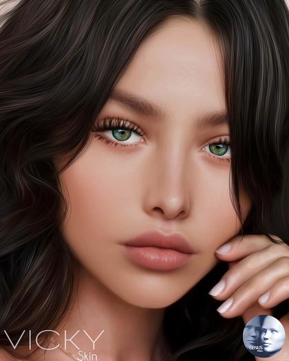 Second Life Marketplace - E.BEAUTY - VICKY SKIN HONEY [GENUS]