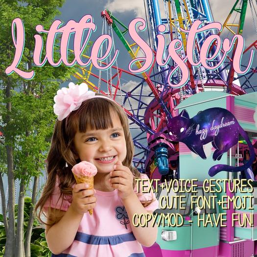 Second Life Marketplace - Little Sister Voice Gesture - Timeout Crying cm