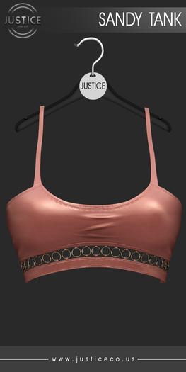 Second Life Marketplace - [JUSTICE] SANDY TANK - PEACH