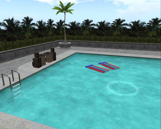 Second Life Marketplace - W3 - Pool Club - 40x40 Size - Adhir Creations ...