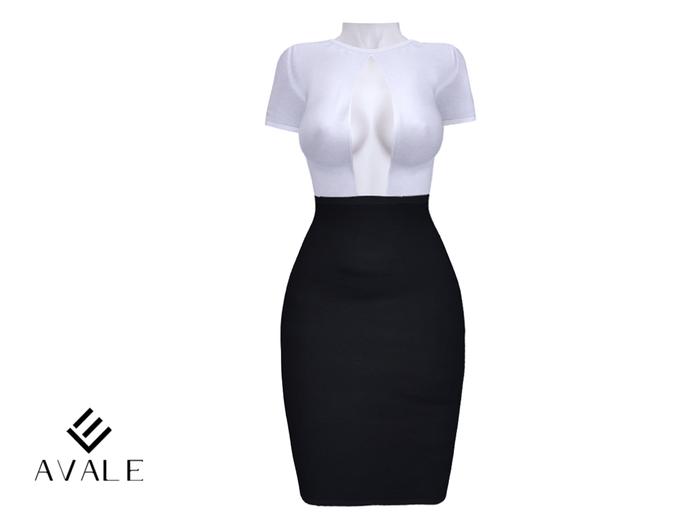 Second Life Marketplace - AVALE Nima - Black&White