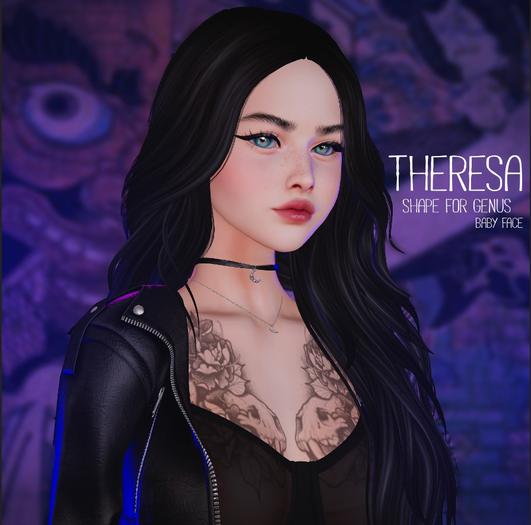 Second Life Marketplace - ☽ • THERESA SHAPE | Genus Baby Face