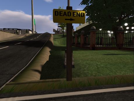 Second Life Marketplace - Dead End Sign