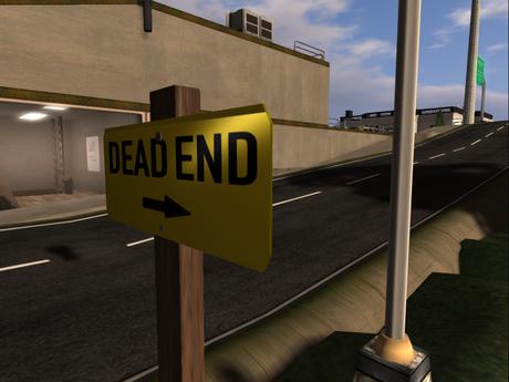 Second Life Marketplace - Dead End Sign