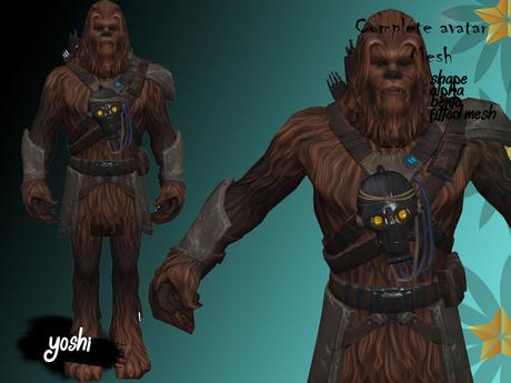Second Life Marketplace - Avatar mesh jakarro (Bento/Fitted mesh)