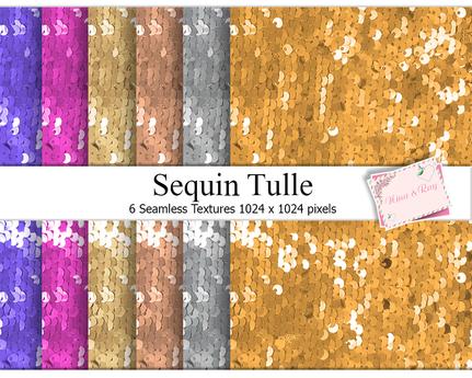 Second Life Marketplace - Sequin Tulle - 6 Textures Seamless - NINA and ...