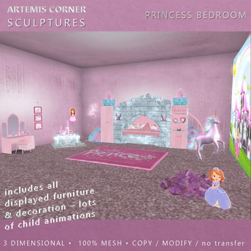 Second Life Marketplace - *AC* Princess bedroom