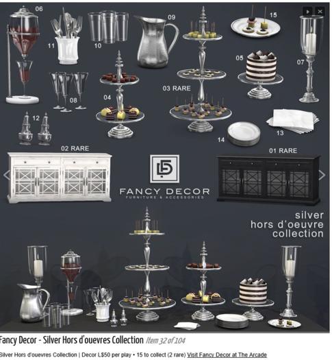 Second Life Marketplace - 09 Fancy Decor: Water Pitcher