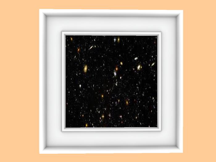 Second Life Marketplace - MESH Frame Deep Space #07: Galaxy Cluster ...