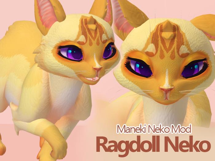 Second Life Marketplace - Berrybird - Ragdoll Neko [HONEY] (ManekiNekoMod)