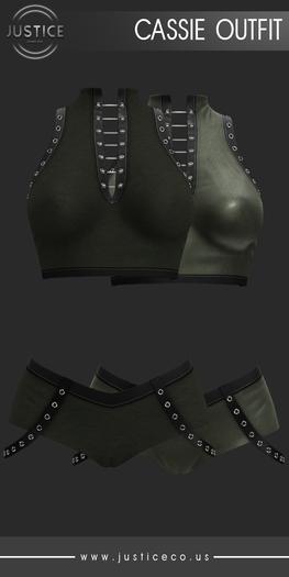Second Life Marketplace [justice] Cassie Outfit Snow