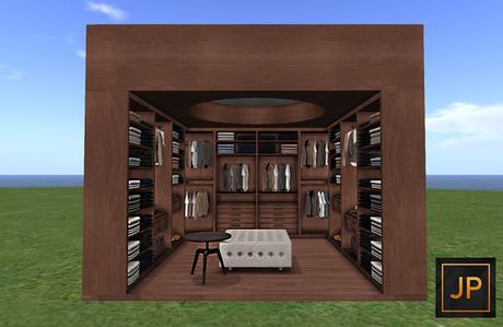 Second Life Marketplace - -David Heather-His Closet Backdrop RARE