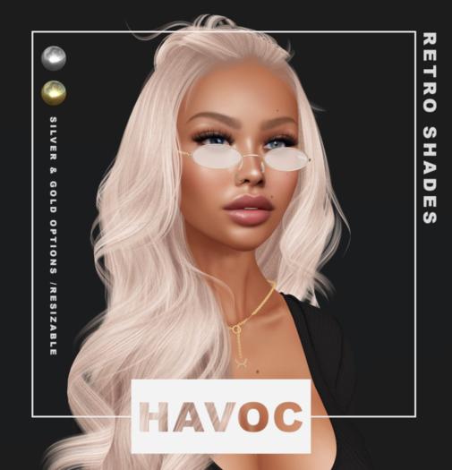 Second Life Marketplace - Retro Shades - WHITE