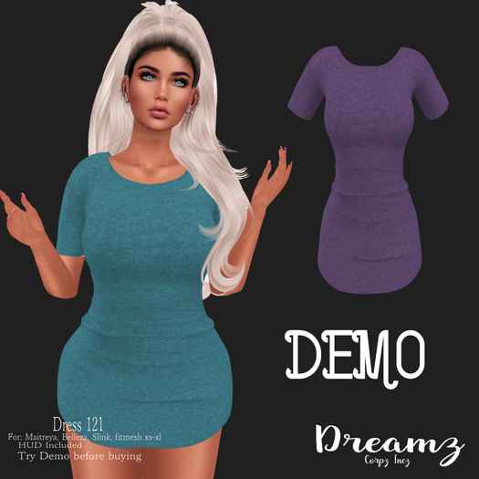 Second Life Marketplace - DCI dress demo