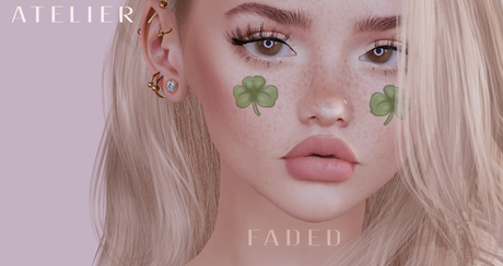 Second Life Marketplace - { ATELIER } Clover Facepaint BoM GIFT