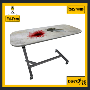 Second Life Marketplace - ::Disturbed:: Asylum Medical Table and Saw ...