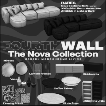 Second Life Marketplace - [FOURTH WALL] Nova Lantern Frame - Light