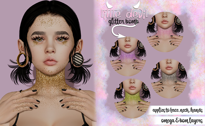 Second Life Marketplace - .little devil. - glitter bomb