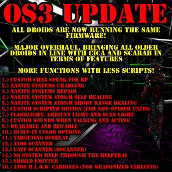 Second Life Marketplace - TI Chibi Droid "Lash" OS3 by {[Takakura]}