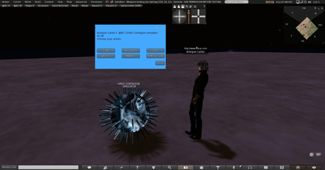 Second Life Marketplace - @AC COVID Simulator box