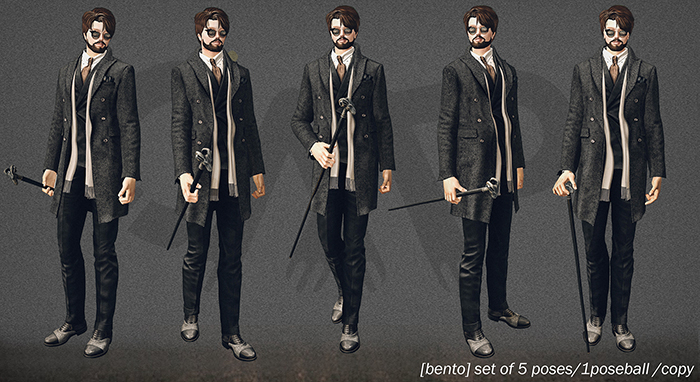 Second Life Marketplace - imp - man stand [bento]pack
