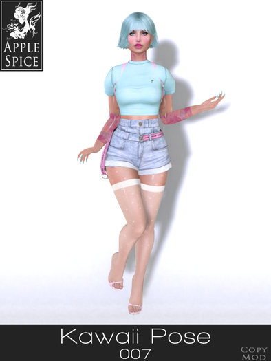 Second Life Marketplace - Apple Spice - Kawaii Pose 007