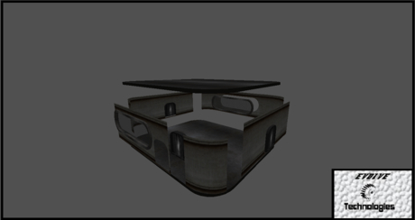 Second Life Marketplace - Fallout shelter 2 - Modular Room - Copy/Mod