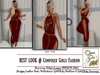 Second Life Marketplace - !CGF-*Felicia Red*Complete Jumper Outfit