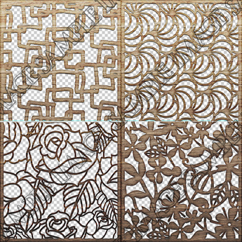 Second Life Marketplace - Parkins Textures - Wood Fretwork A Set - 20x ...