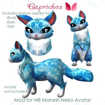 Second Life Marketplace - {Caprichos} Maneki Neko Texture Applier(Cloud)
