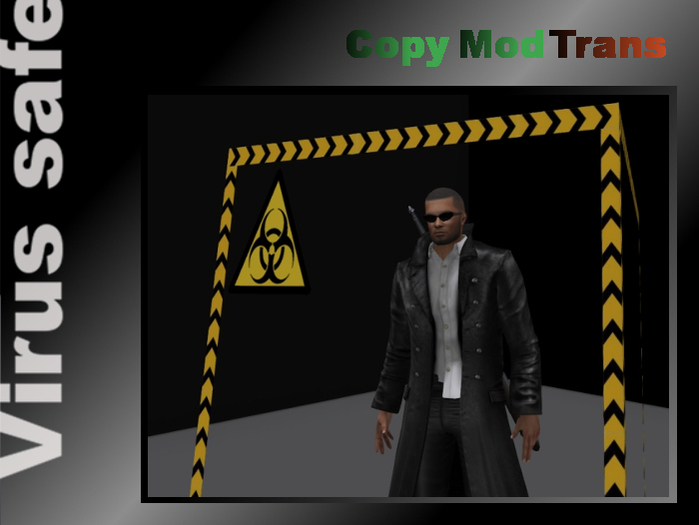 Second Life Marketplace - Keep distance - Corona safe - bio hazard